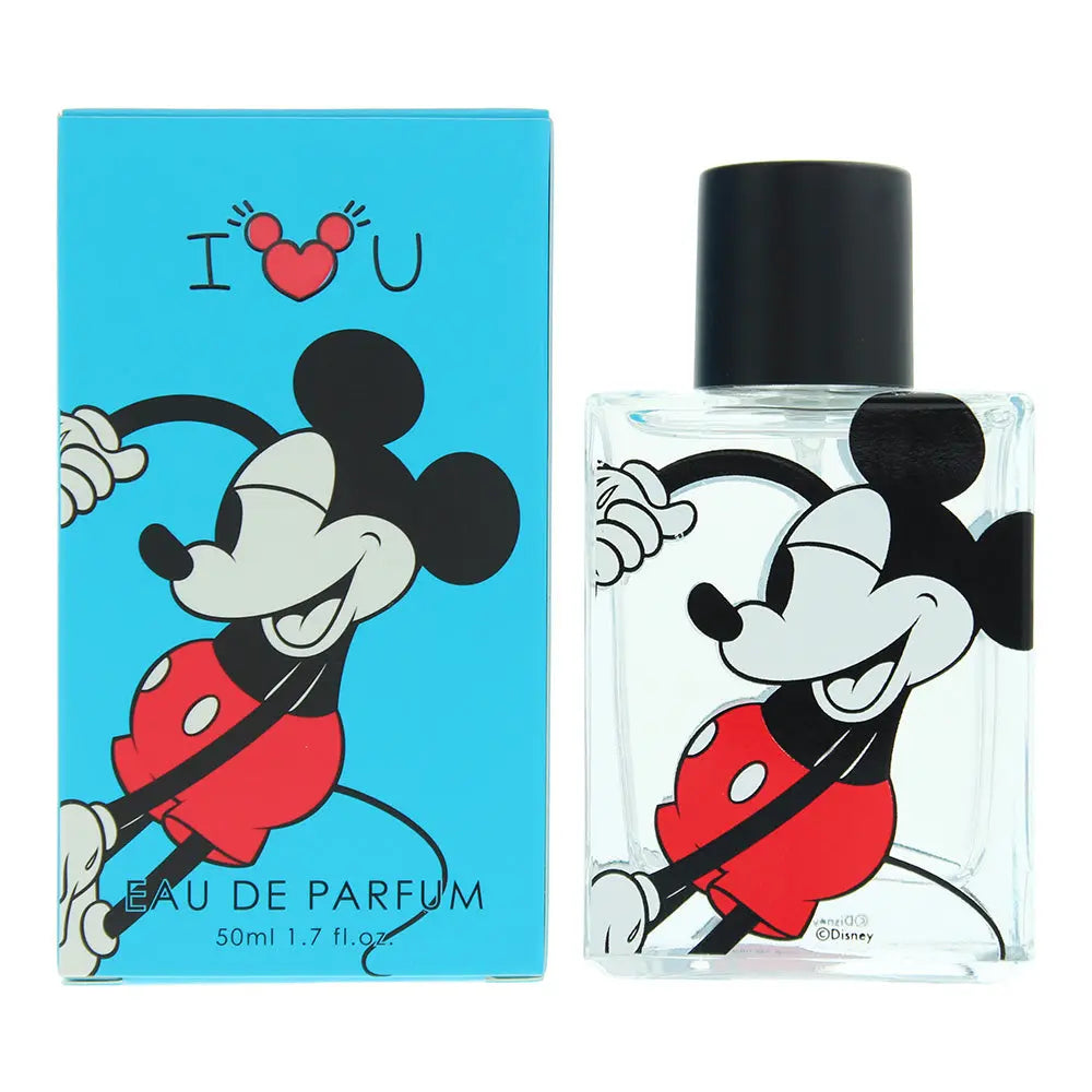Disney Mickey Mouse I Love U Eau de Parfum Spray 50ml - Charming ...