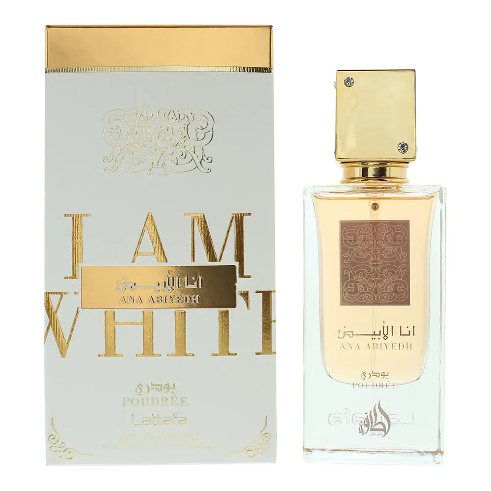 Lattafa Ana Abiyedh Poudree Eau de Parfum 60ml - The Beauty Store