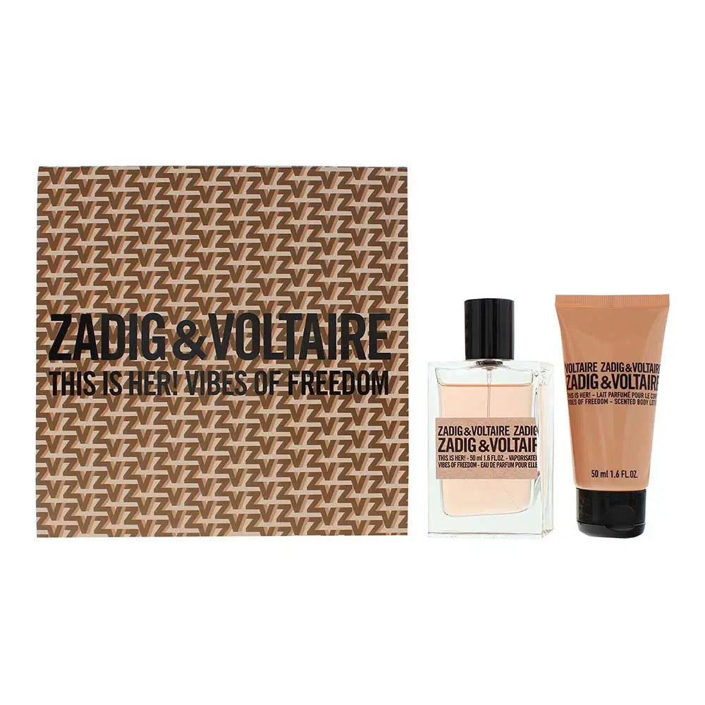 Zadig Voltaire This Is Her! Vibes Of Freedom Gift Set - Eau de Parfum 5 ...