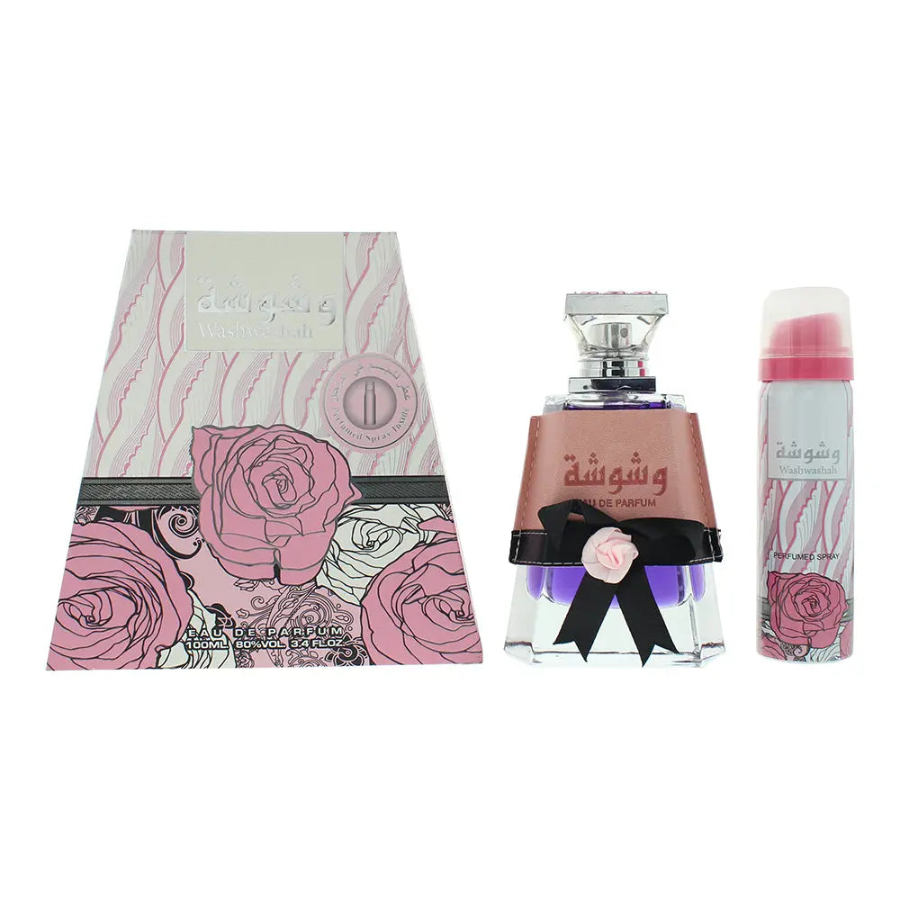 Lattafa Washwasha 2 Piece Gift Set - Eau de Parfum & Deodorant — The ...