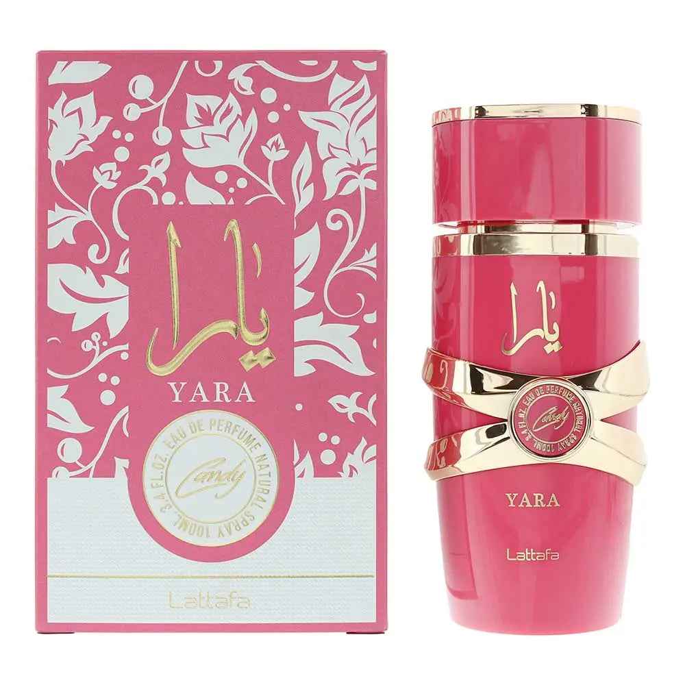 Lattafa Yara Candy Eau de Parfum 100ml - Sweet Floral Fragrance — The Beauty Store
