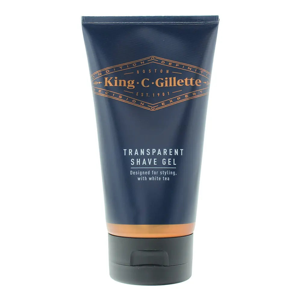 Gillette King C. Gillette Transparent Shave Gel 150ml - Smooth Shave ...