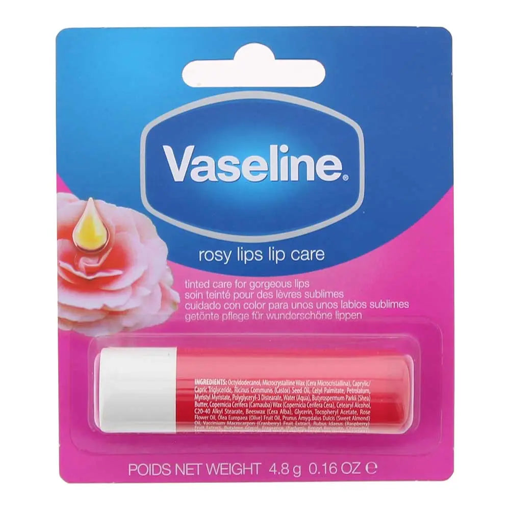 Vaseline Rosy Lips Lip Balm 4.8g - Nourishing Lip Care — The Beauty Store