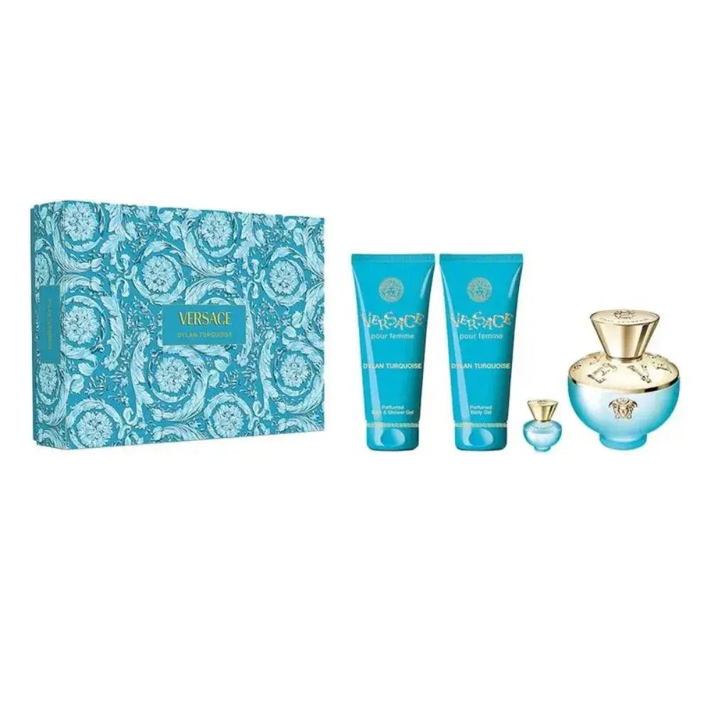 VERSACE DYLAN TURQUOISE SET - Luxury Fragrance Collection – The Beauty ...