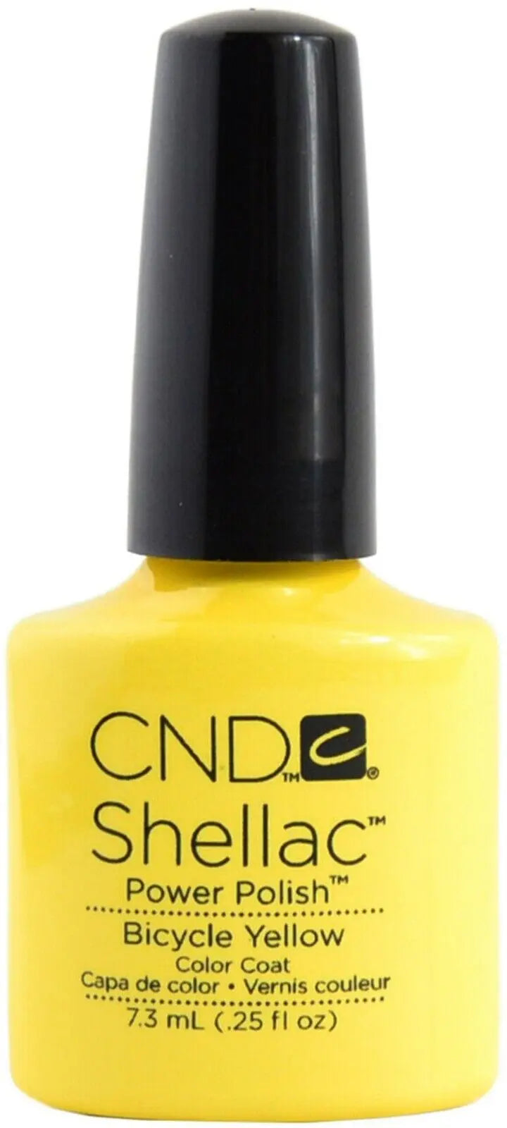 CND Shellac Power Polish Color Coat - Bicycle Yellow - 7.3ml - The ...