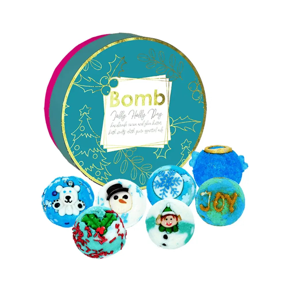 Bomb Cosmetics Jolly Holly Day Creamer Gift Pack - The Beauty Store