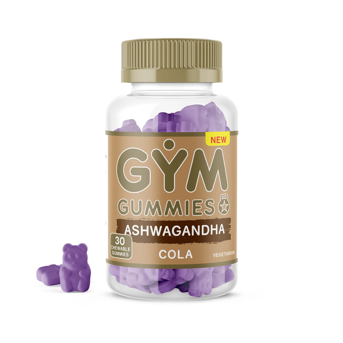 Vit Direct Gym Gummies Ashwagandha - 30 Chewable Gummies - Cola — The ...