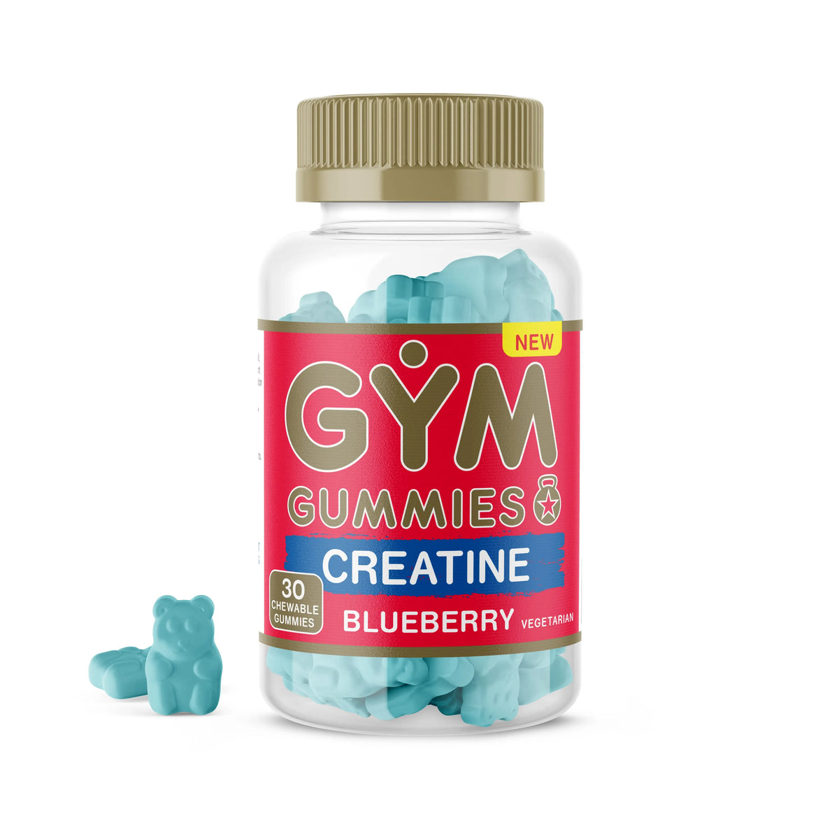 Vit Direct Gym Gummies Creatine - 30 Chewable Gummies - Blueberry — The ...