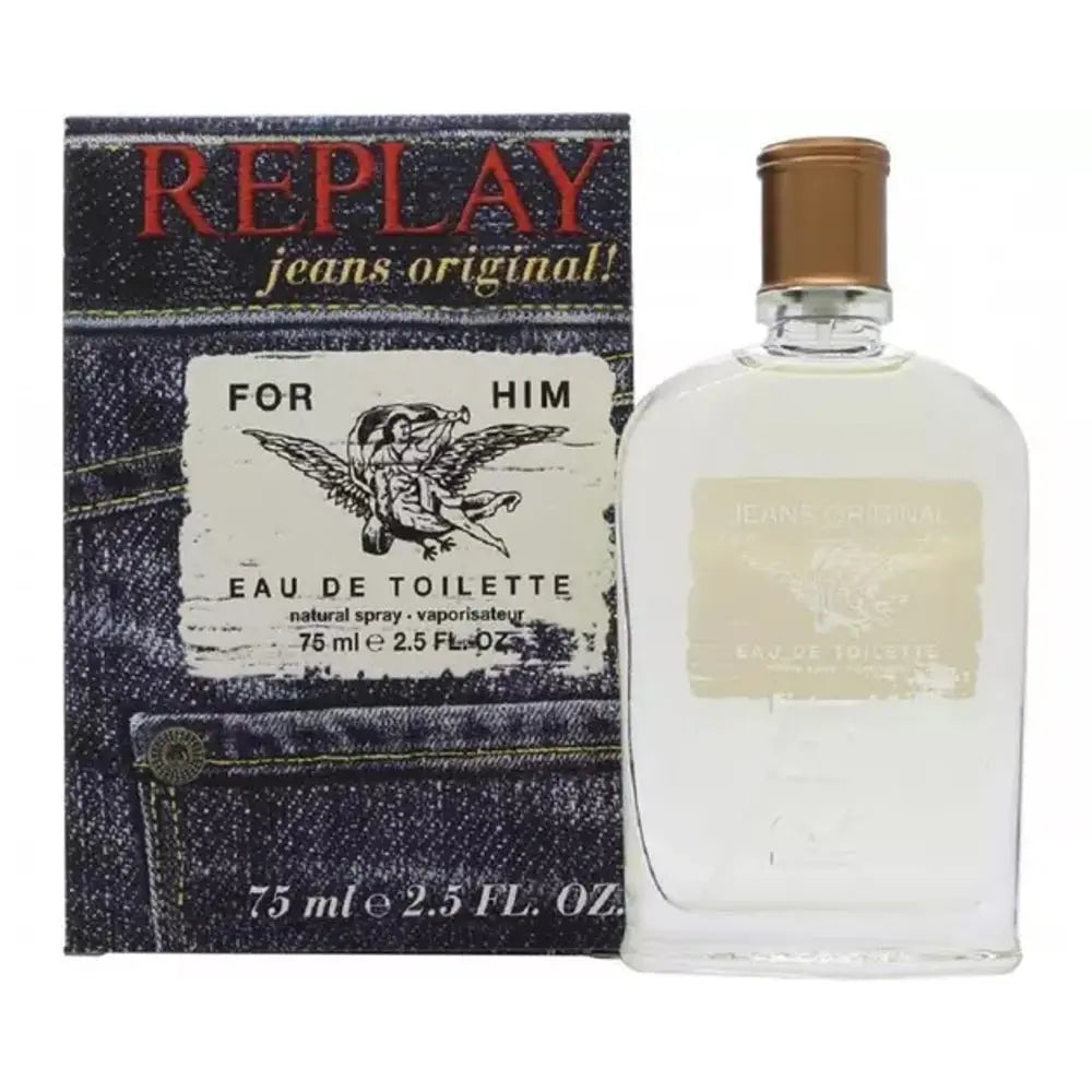 Replay Jeans Original for Him Eau de Toilette Spray 75ml ...
