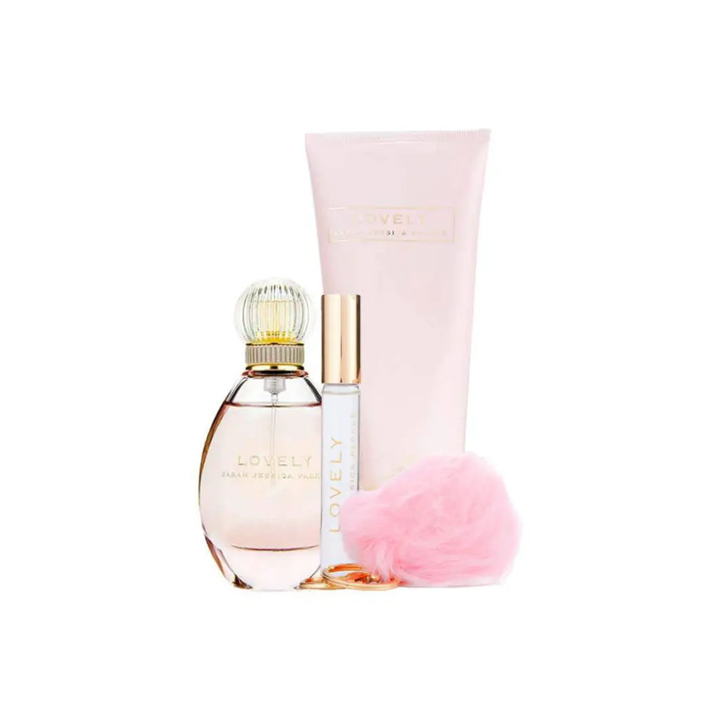 Sarah Jessica Parker Lovely Gift Set 100ml EDP + 10ml Rollerball + — The Beauty Store