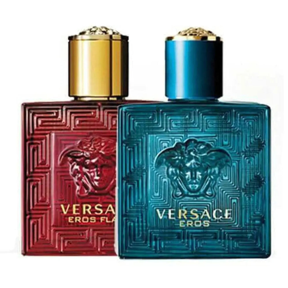 Versace Homme Duo Gift Set : Eros EDT 30ml + Eros Flame EDT 30ml - The ...
