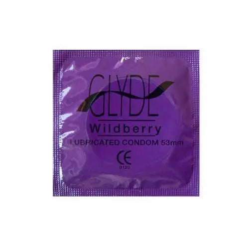 Glyde Ultra Wildberry Flavour Vegan Condoms 100 Bulk Pack - The Beauty ...